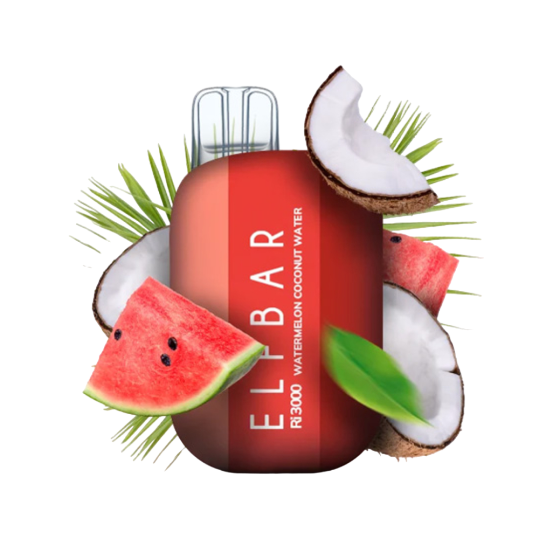 Elf bar RI 3000 Watermelon coconut water (Кавун Кокосова вода)