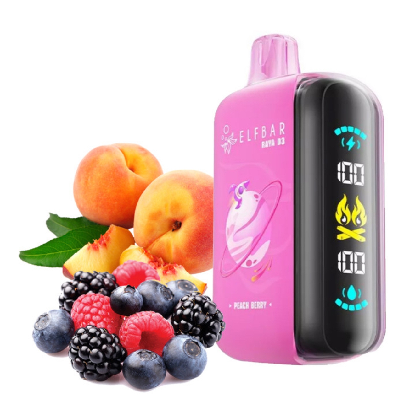 Elf Bar RAYA D3 25000 Peach berry (Персик Ягоди)