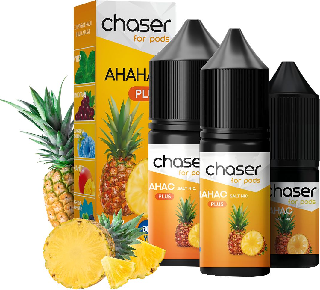 Рідина Chaser for Pods Plus Salt Ананас 5% 30 мл