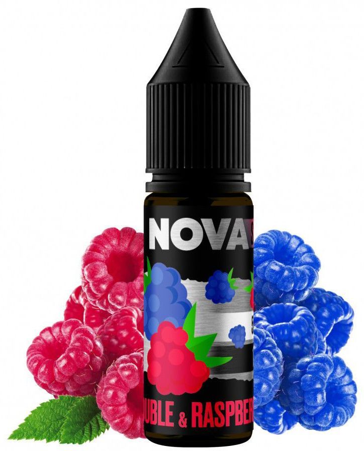 Рідина Nova Salt Double Raspberry (Подвійна Малина) 5% 15 мл